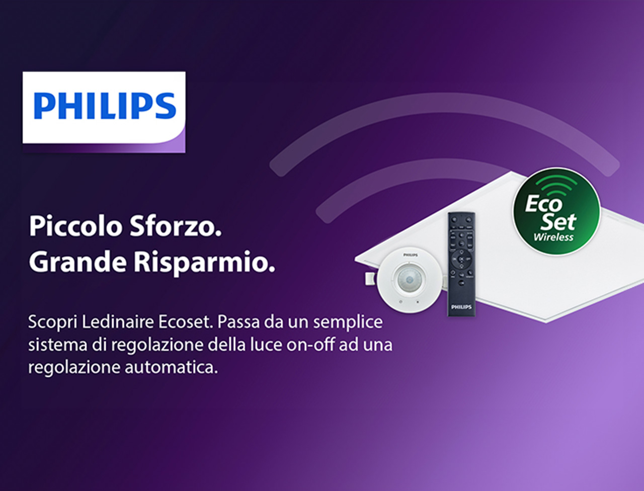 Philips Ledinaire EcoSet per uffici: piccolo sforzo, grande risparmio ...